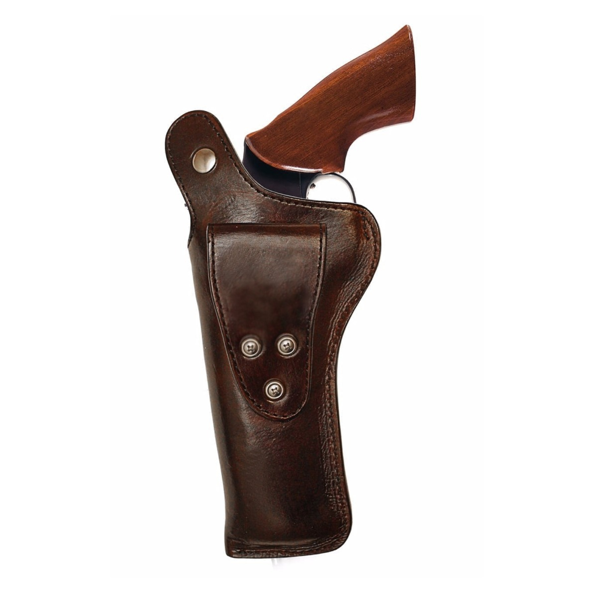 Duty Leather Holster with Bullet Loops